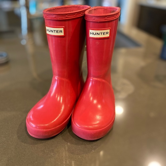 Hunter | Shoes | Girls Hunter Boots Size 9 First Owner | Poshmark